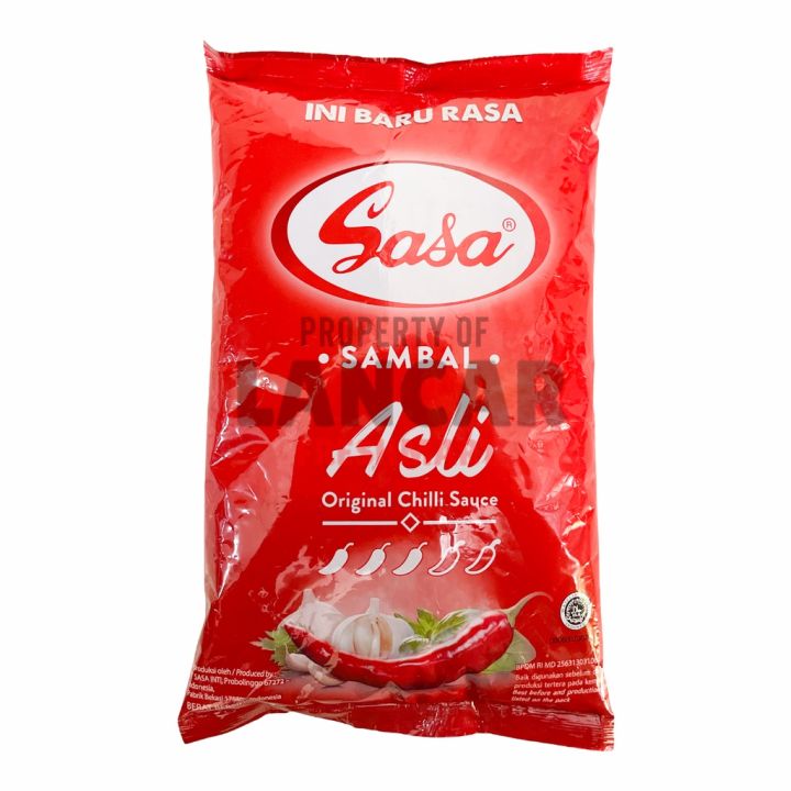 SASA SAUS SAMBAL ASLI 1KG / SASA SAUS SAMBAL REFILL PACK 1KG | Lazada ...