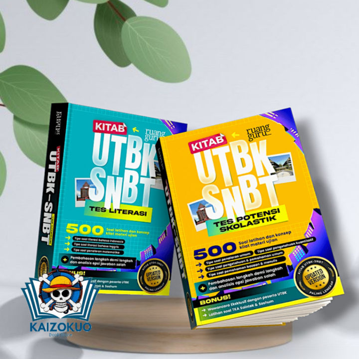 Buku Kitab UTBK SNBT Ruangguru 2024 (UPDATED VERSION) | Lazada Indonesia