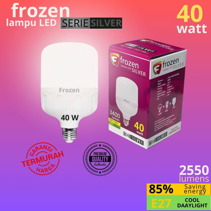 LAMPU BOHLAM 40W / LAMPU LED 40W 30W 20W / LAMPU LED BULB JUMBO PREMIUM ...