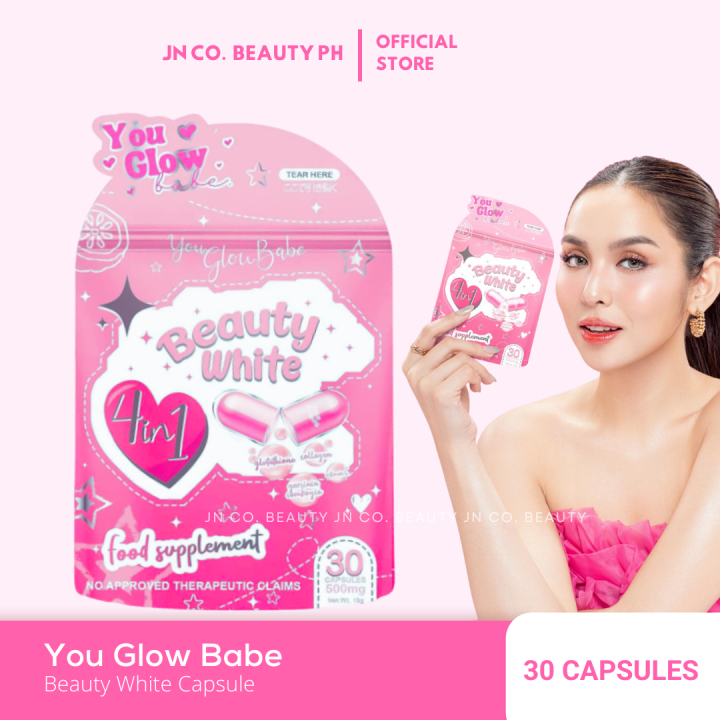 You Glow Babe 4in1 Beauty White Capsule ( Glutathione, Collagen, Slimming, Vitamin C ) | Shepu ...
