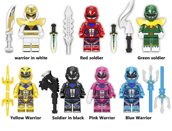 Lego POWER RANGERS บล็อกของเล่นตัวต่อเลโก้พาวเวอร์เรนเจอร์ | Lazada.co.th
