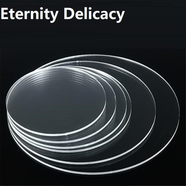 6Cm 7Cm 8Cm 9Cm 10Cm Round Plexiglass Transparent Clear Plastic Sheet ...