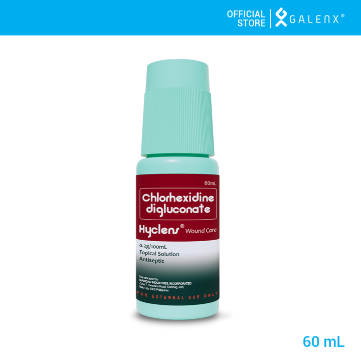 Hyclens Wound Care 0.2% Chlorhexidine Digluconate | Lazada PH