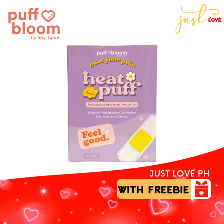 Puff & Bloom Heat Puff (Air Activated Heat Menstrual Patch) | Lazada PH