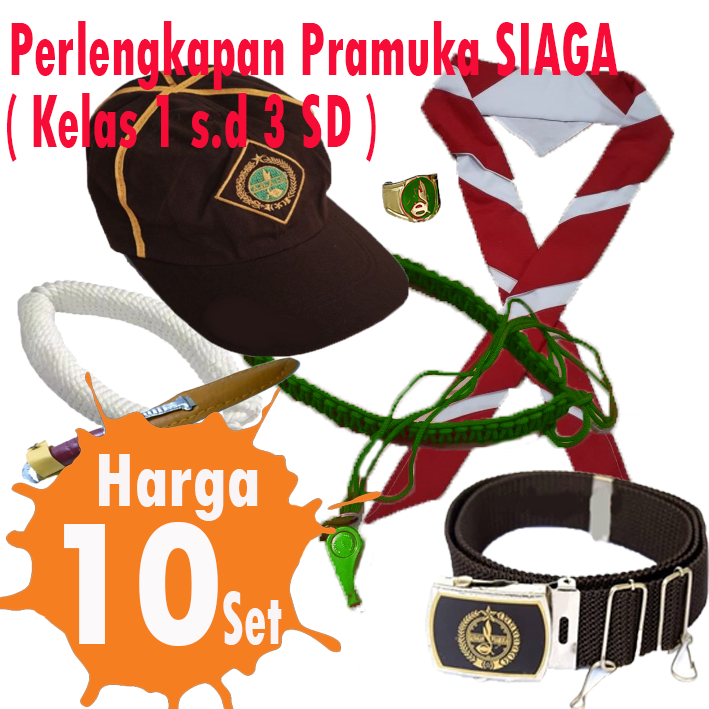 10 Set Perlengkapan Pramuka Golongan SIAGA | Lazada Indonesia