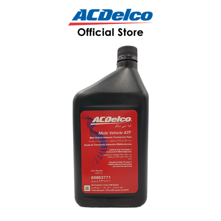 AC Delco Multi Vehicle ATF (ATF Dexron III, SP III) 1L Automatic ...