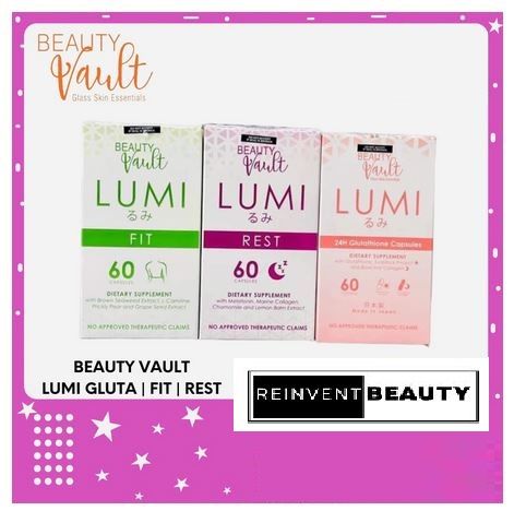 Lumi 24H Gluta | Lumi Fit | Lumi Rest by Beauty Vault (LazTopSeller ...