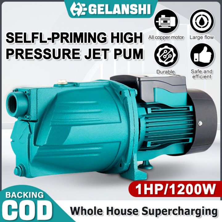 Portable Heavy Duty Jet Pump 1200W 3.5HP Household Electric Water Pump ...