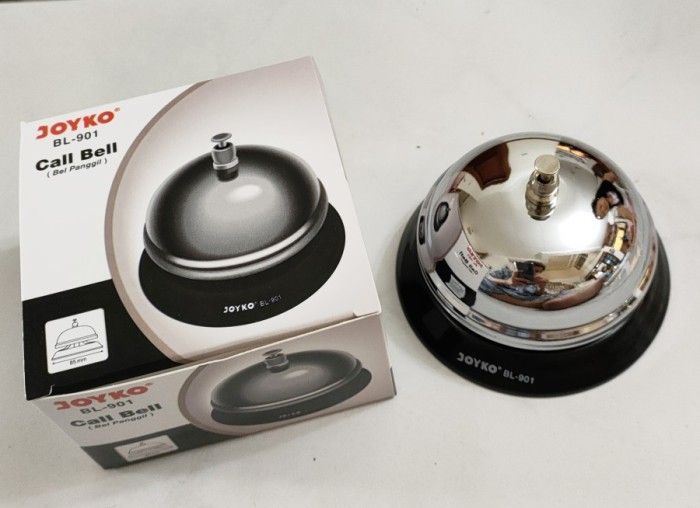 Bel Meja | Call Bell Joyko BL-901 Desk Bell Restoran Hotel Resepsionis ...