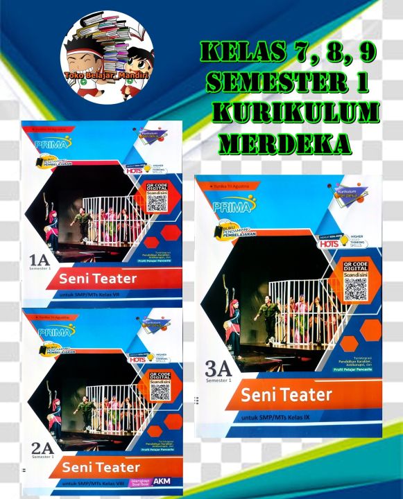 LKS Seni Teater SMP/MTS Kelas 7, 8, 9 Semester 1 Kurikulum Merdeka | Lazada Indonesia