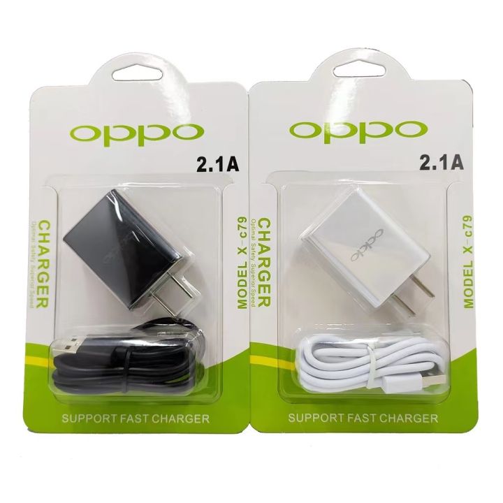 OPP0 Universal 2 in 1 travel fast charging 2.1A charger with wire for ...