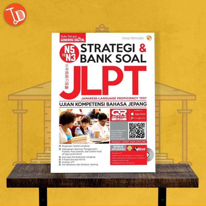 Buku Soal Materi Bahasa Jepang Tes Jlpt Strategi Bank Soal Jlpt