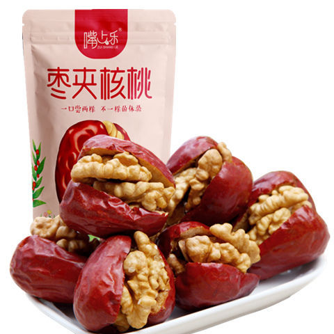 ZEJUN Xinjiang Hetian Red Dates with Walnuts 500g/250g Sandwich Dates ...