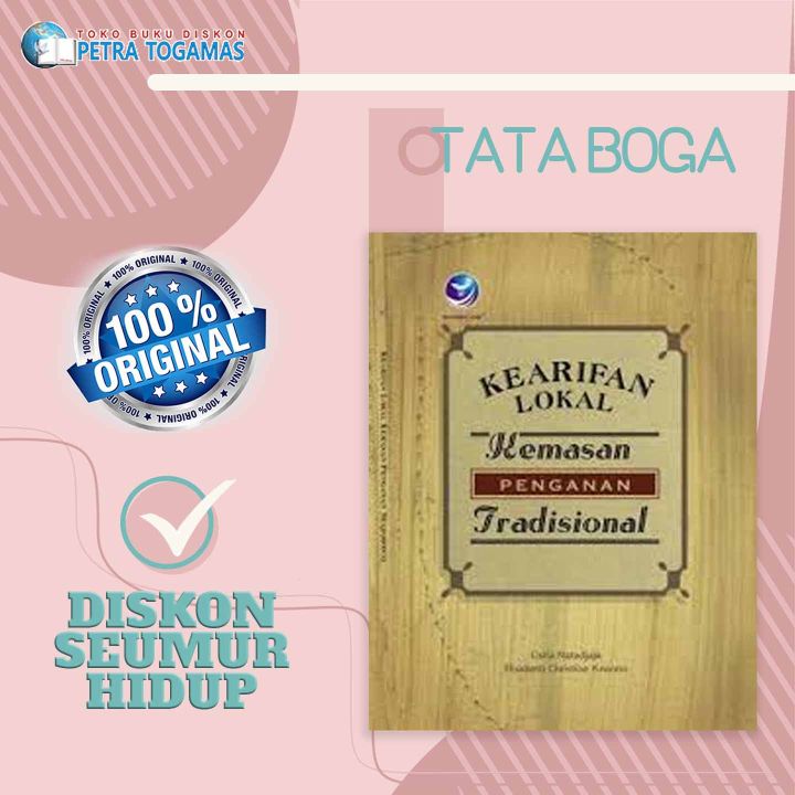 BUKU MAKANAN: KEARIFAN LOKAL KEMASAN PENGANAN TRADISIONAL / LISTIA ...