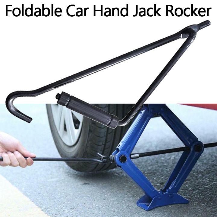 Foldable Car Hand Jack Rocker For Car Jack Folding Handle Scissor Jack ...