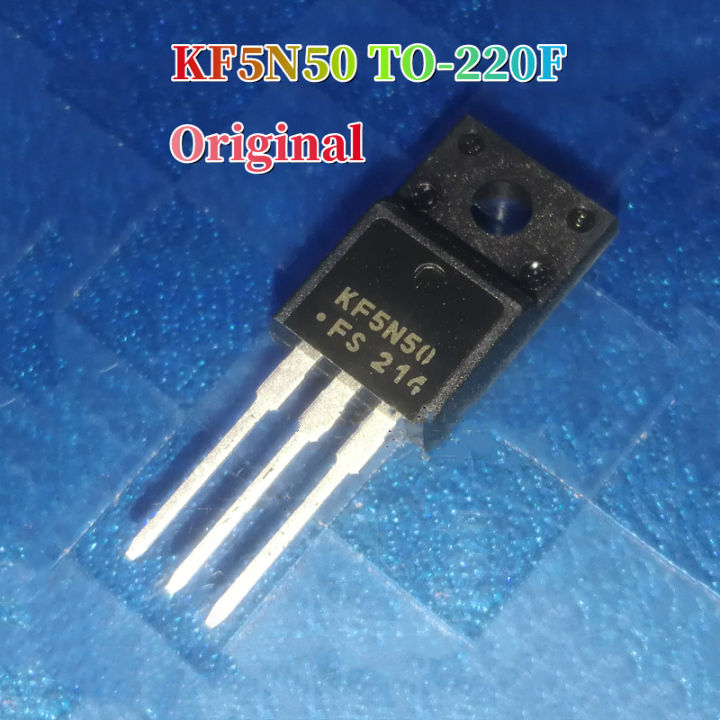 10pcs Original KF5N50 TO-220F KF5N50FS TO220F 5A/500V N-channel MOSFET Transistor New Original ...
