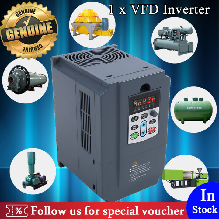 3Phase 380VAC 7.5KW Heavy Duty VFD Inverter Vector Control Motor Drive ...