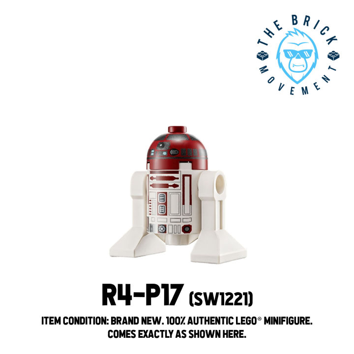 LEGO® STAR WARS R4-P17 Astromech Droid Minifigure | Lazada PH