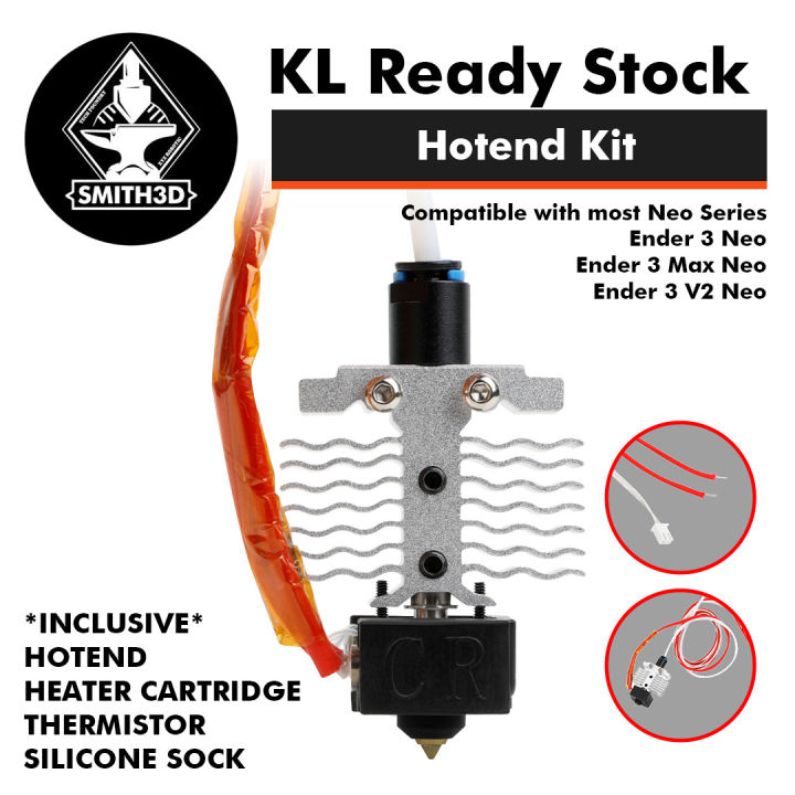 Ender-3 V2 Neo Hotend Kit Heater Block Silicone Cover Ender-3 Max Neo ...
