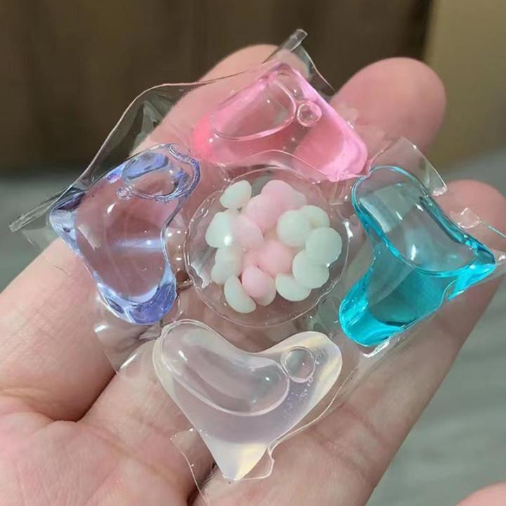 5 IN 1 Laundry Beads Detergent Cube 新品五腔爆款除菌洁净柔顺五合一洗衣凝珠抑菌 | Lazada
