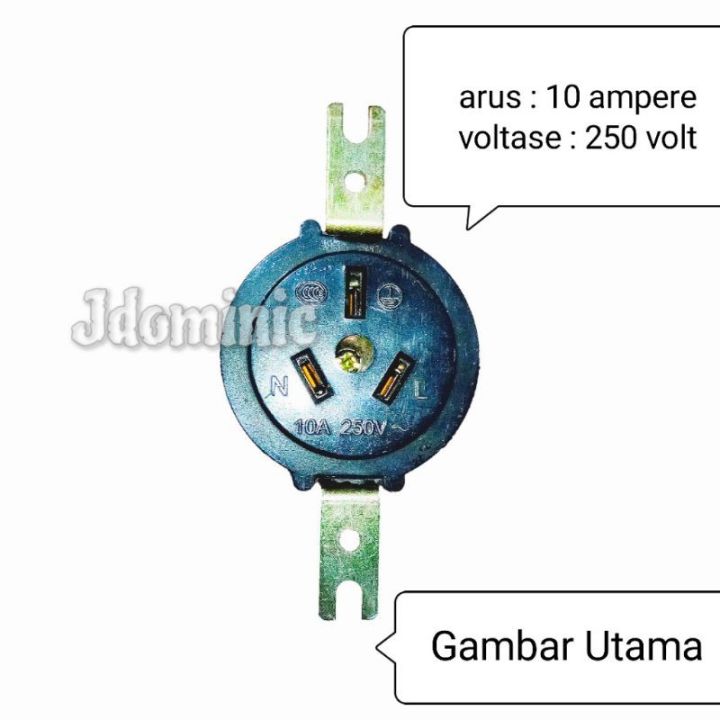 stop kontak genset model i type tipe rumah colokan listrik kaki lubang ...