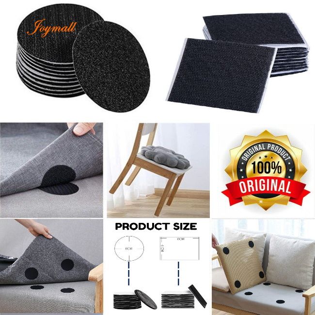 【Joymall】Bed Sheet Fixing Stickers Seamless Double Sided Velcro Tape ...