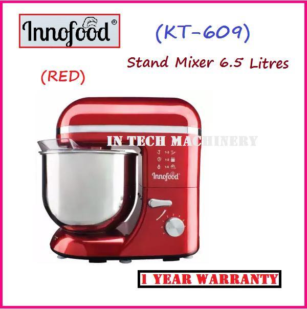 INNOFOOD KT-609 STAND MIXER 6.5 LITRES(RED) | Lazada