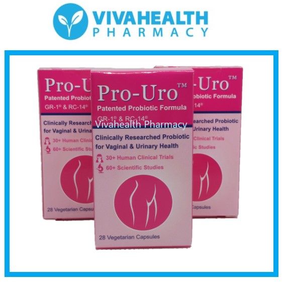Pro Uro Capsules 28s [Patented Probiotic Formula] | Lazada Singapore