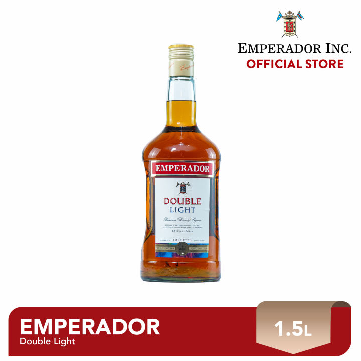Emperador Double Light Brandy 1.5L | Lazada PH