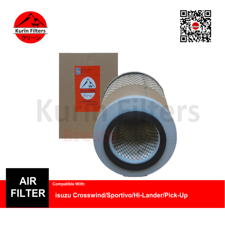KURIN Air Filter for Isuzu Crosswind, Isuzu Sportivo, Isuzu Hi-Lander ...