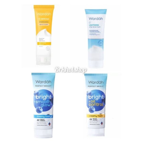 WARDAH FACIAL FOAM PENCUCI MUKA PERFECT BRIGT CREAMY BRIGHTENING DAN ...
