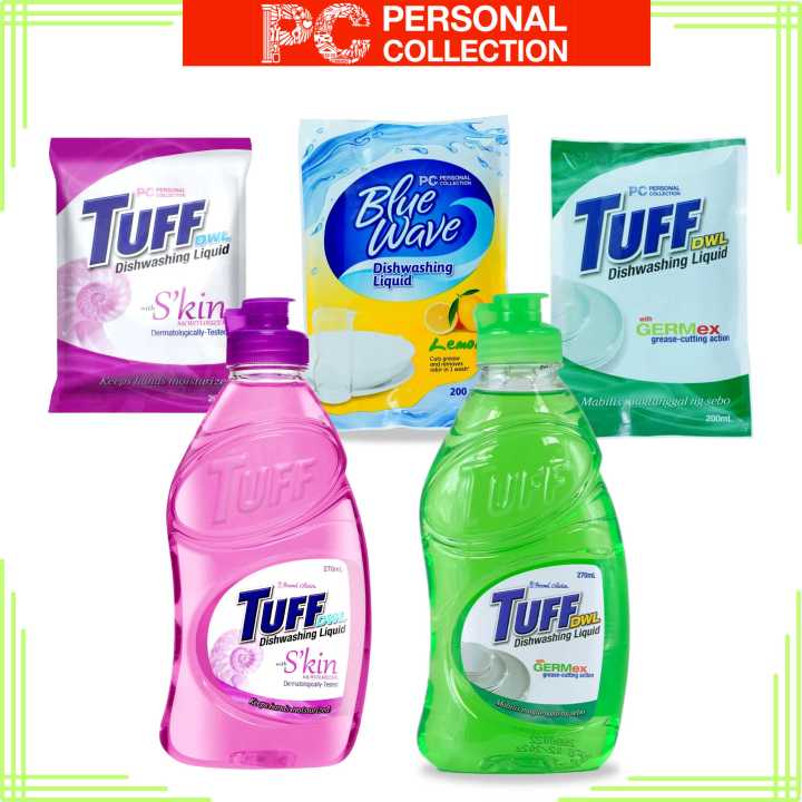 Personal Collection Tuff Dishwashing Liquid Skin, Germex and Bluewave ...