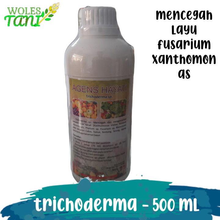 Trichoderma Cair 500 ml Pupuk Anti Layu Fusarium | Lazada Indonesia