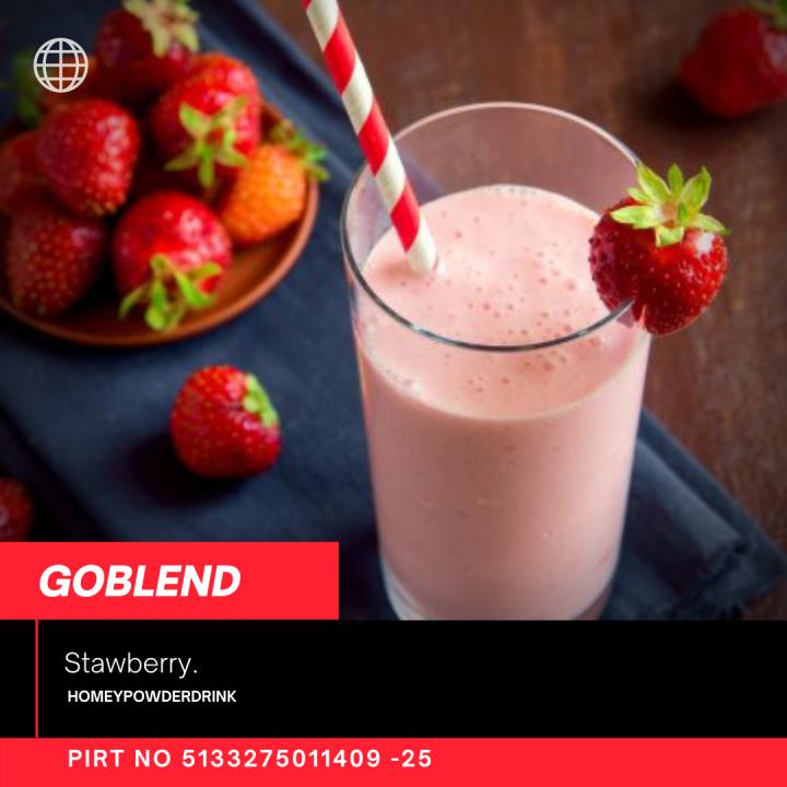 Bubuk Minuman STRAWBERRY 1Kg / Bubuk Rasa STRAWBERRY / STRAWBERRY ...