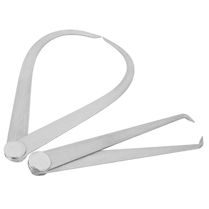 Calipers 2Pcs 6 Machinist Stainless Steel Joint Outside Inside Calipers ...