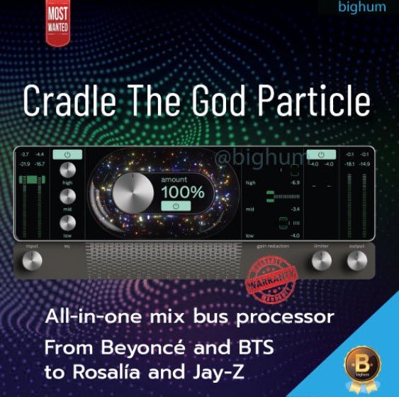 โปรแกรม Cradle The God Particle A Grammy-winning mix bus chain Plugins ...