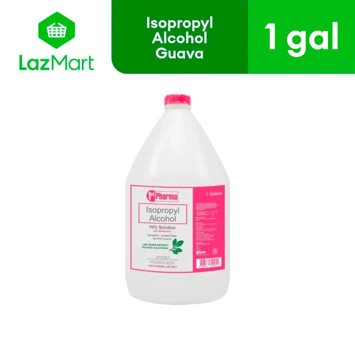 1st Pharma 70% Isopropyl Alcohol with Moisturizer Guava 1 Gallon ...