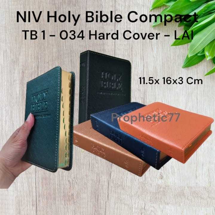 Holy Bible NIV Compact Kecil New International Version English Version ...