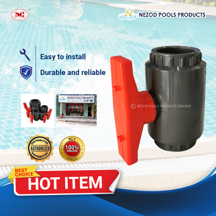 SHIEYU SUPER COMPACT BALL VALVE 1" (HIGH GRADE) - SWIMMING POOL VALVE ...