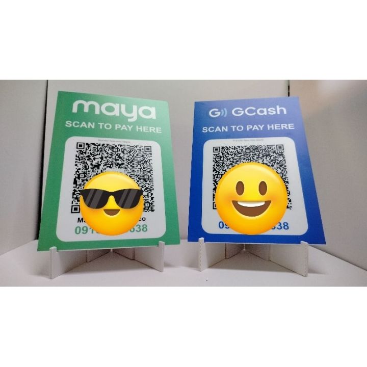 G-CASH /MAYA QR SCAN SINTRA BOARD FREE SINTRA STANDEE FOR PASS ...