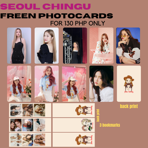 FREENBECKY PHOTOCARDS AND BOOKMARKS MERCH | Lazada PH