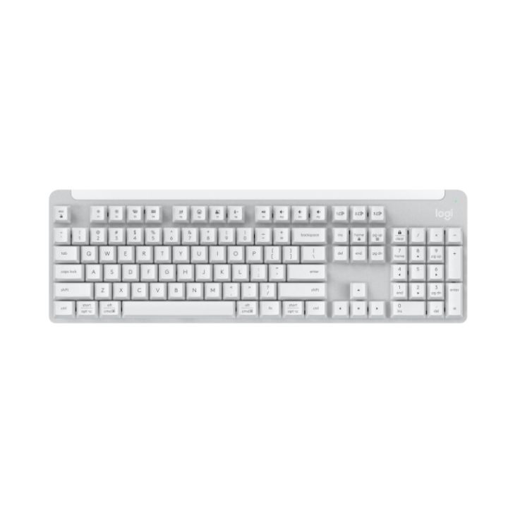 Logitech 920-011893 K865 Wireless Mechanical Red Axis Keyboard ...