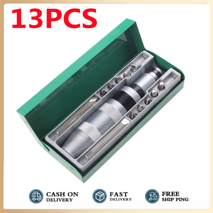13PCS/set Impact Screwdriver Set Industrial Grade Multifunctional Heavy ...