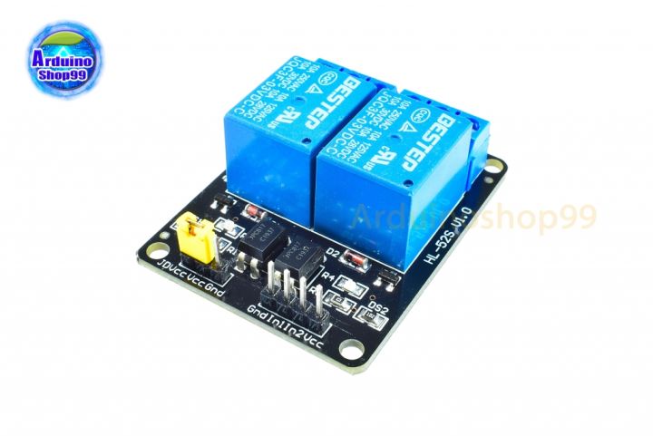 3Vdc Relay Module (2 Channel) | Lazada.co.th