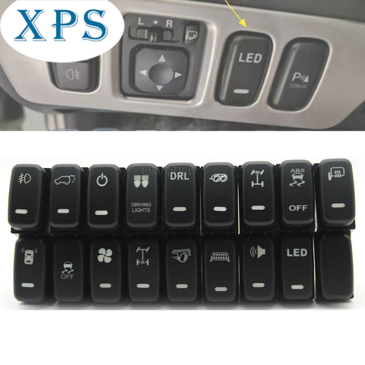xps 1Pc For Mitsubishi Pajero V73 V93 Lancer Outlander ASX L200 RED LED ...