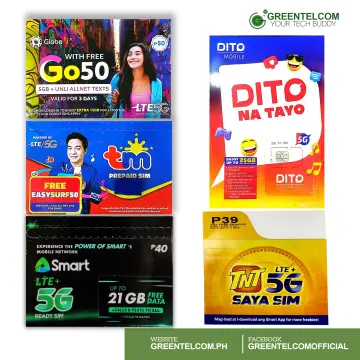 Verizon GLOBE TM 50 To 1000 Prepaid Load | Lazada PH Prepaid SIM Cards
