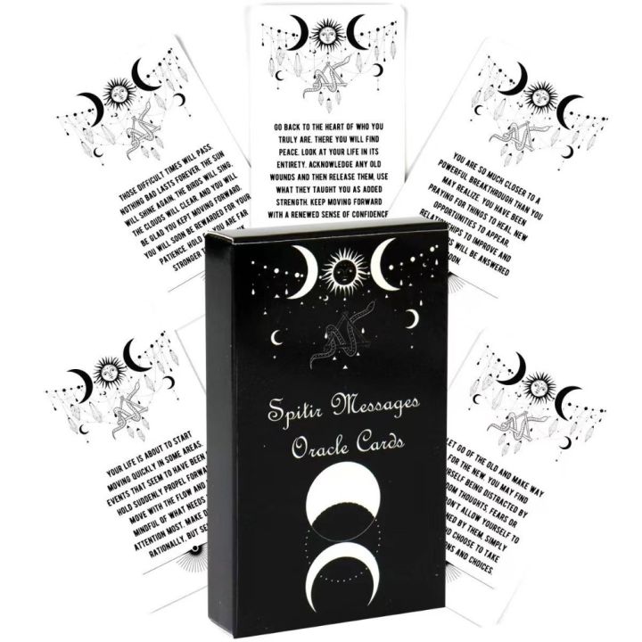 10 3 6cm Spirit Messages Oracle Cards A 54 Card Deck With Inspiring Messages From Your Guides