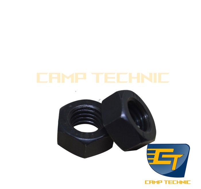 10 PCS MUR NUT BAJA HITAM GRADE 8.8 PASANGAN BAUT BAJA VARIAN UKURAN M6 M8 M10 M12 M14 M16 ...