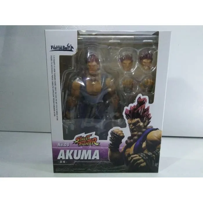 SHF Akuma Street Fighter Figuarts Fighting Body 05 Capcom NEW MIB ...