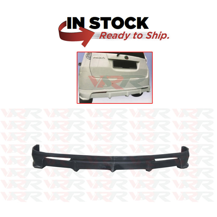 Perodua Alza (2009 - 2012) VIPER Style Rear Back Bumper Skirt Skirting ...